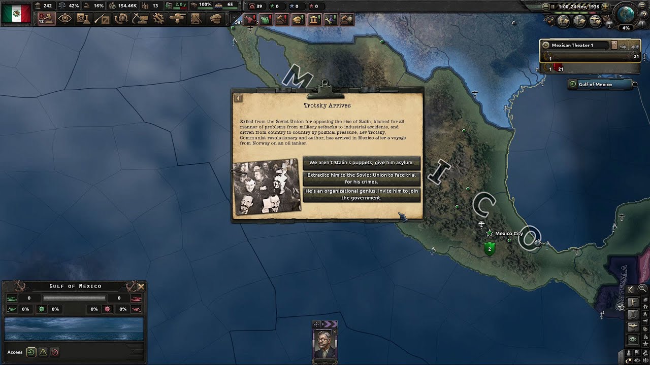 How to Make Trotsky the Leader (President) of Mexico - HOI4 (All DLC including Arms Against ...