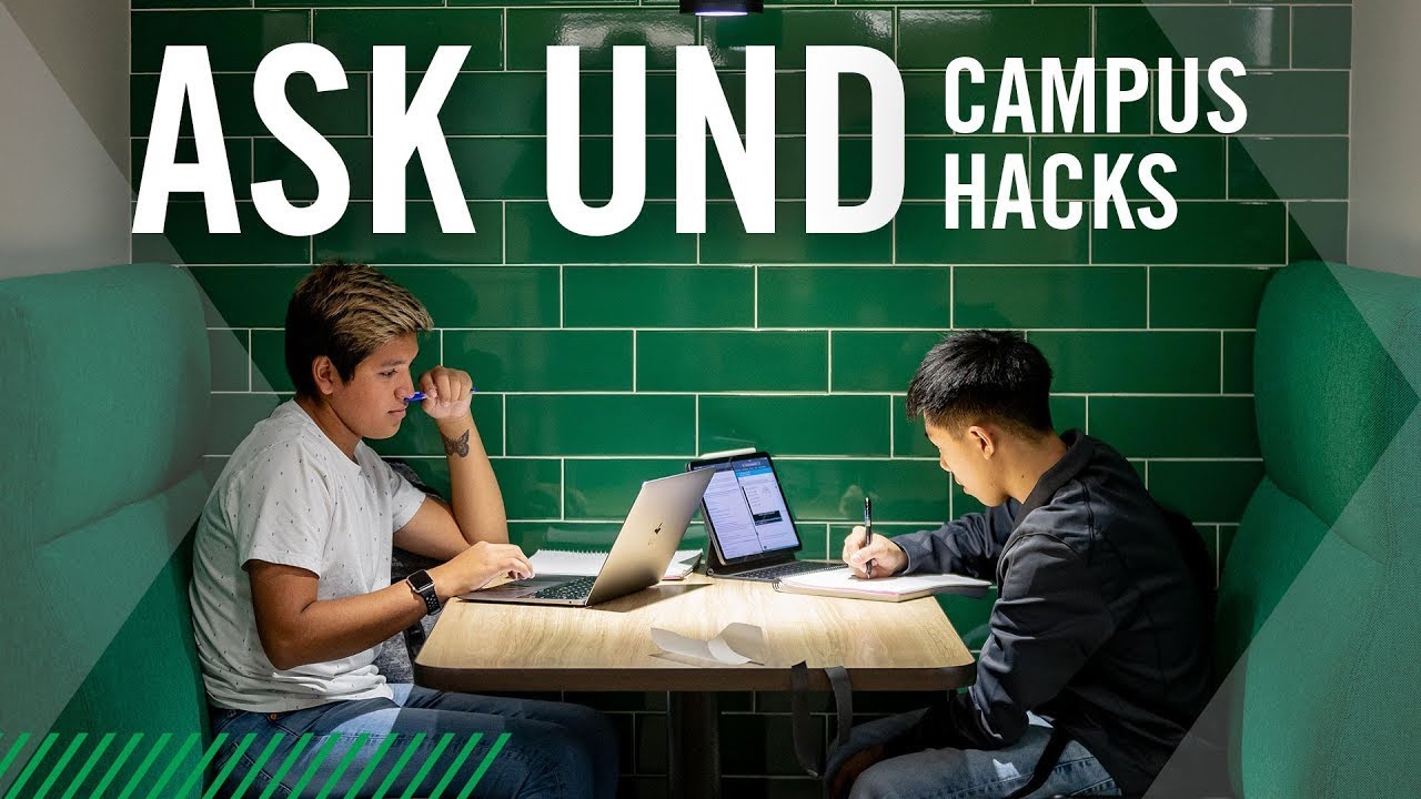 Ask UND: Campus Hacks - YouTube