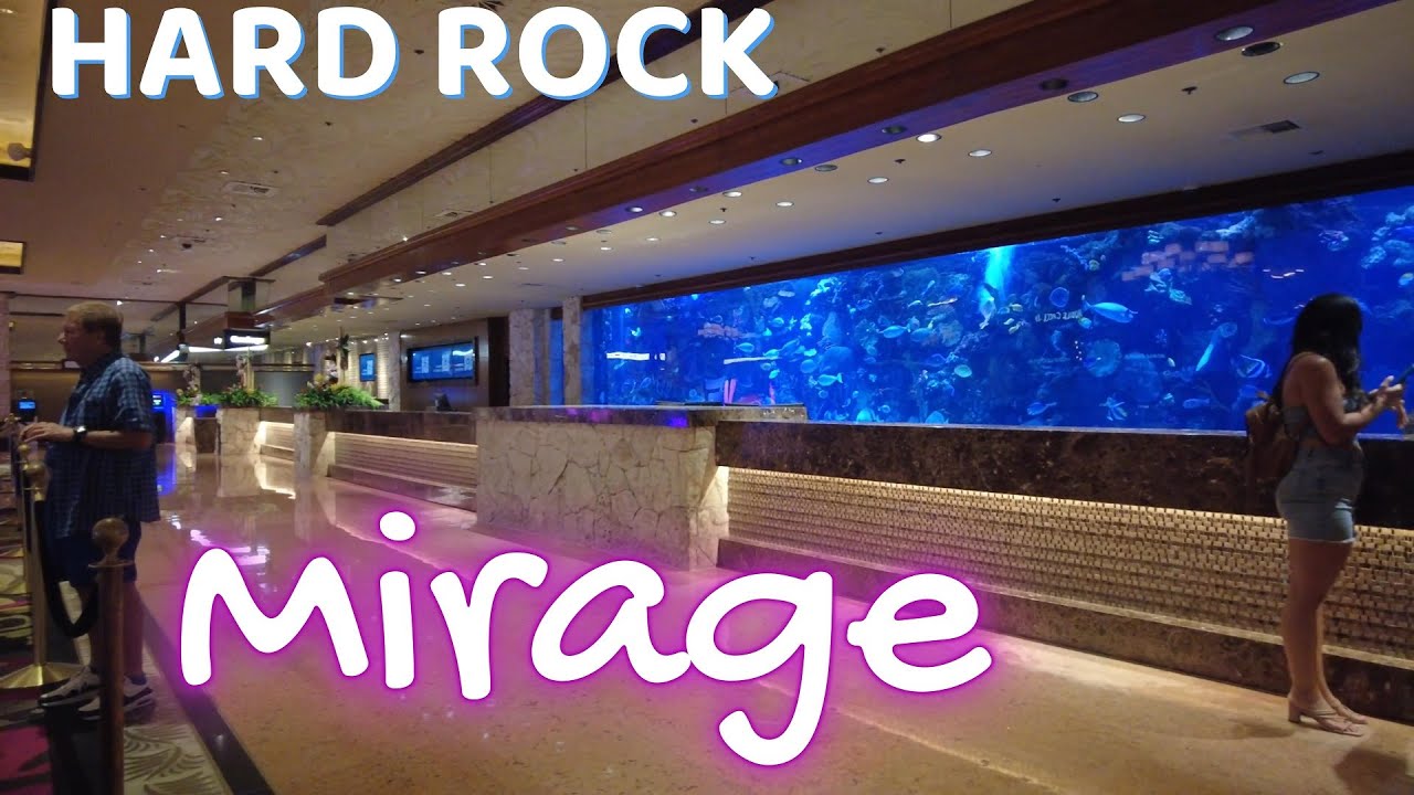 Mirage Rock Las Vegas soon to be Hard Rock - YouTube