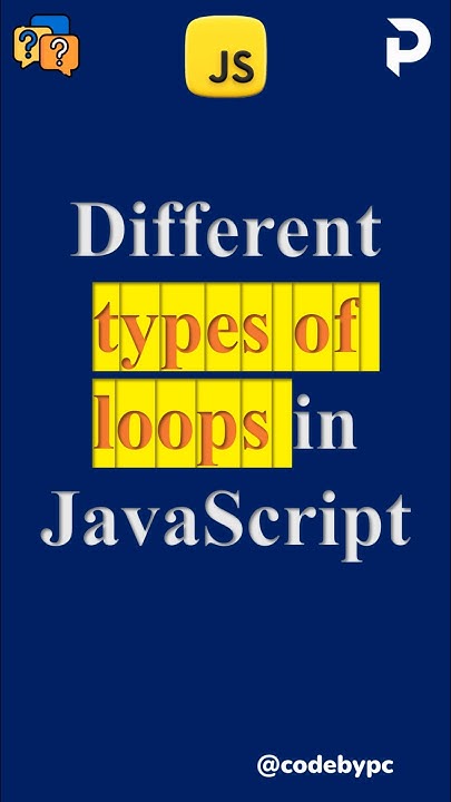 loops in JavaScript with example || JavaScript Interview Questions 2025 ...