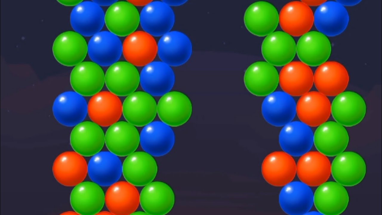 bubbleshooter rainbow 61 - YouTube