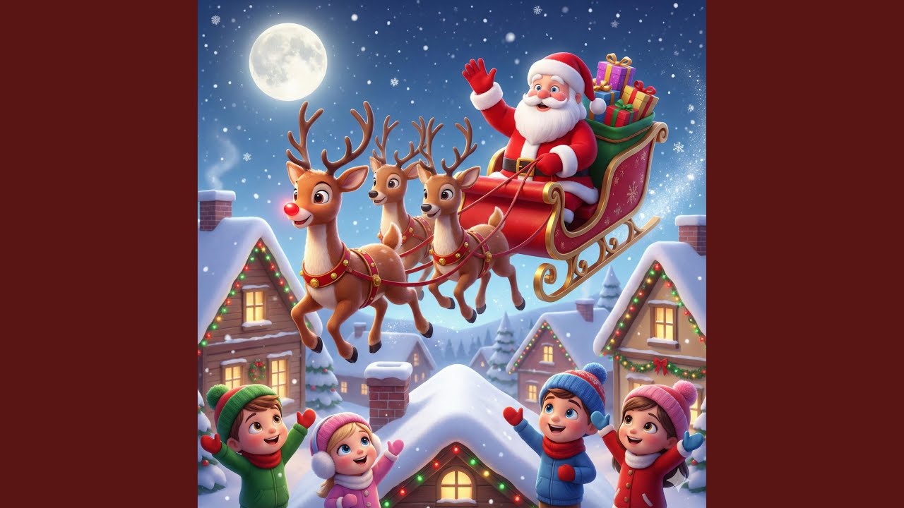 Santa's Sleigh Ride Party, Merry Christmas! - YouTube