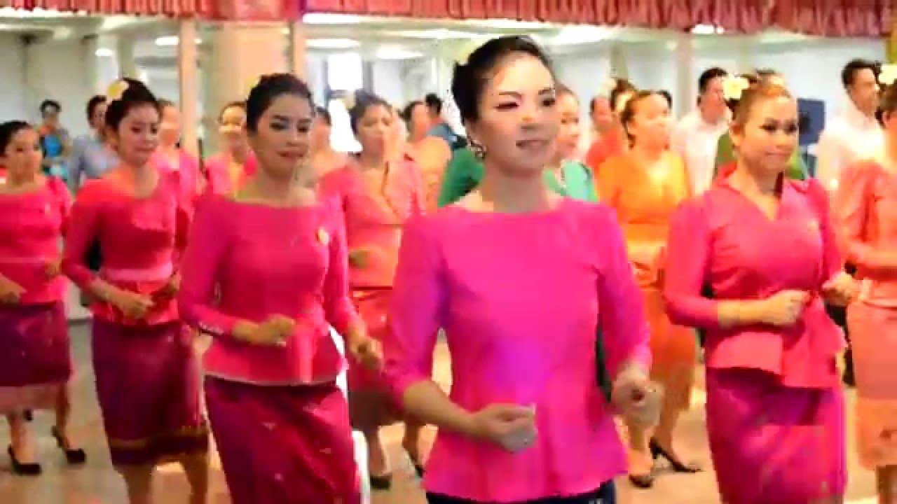 สัมมนาแปดเก้าห้าเก้า ตอน การแสดงต้อนรับของชาวไปรษณีย์ลาว ต่อชาวไปรษณีย์ ...