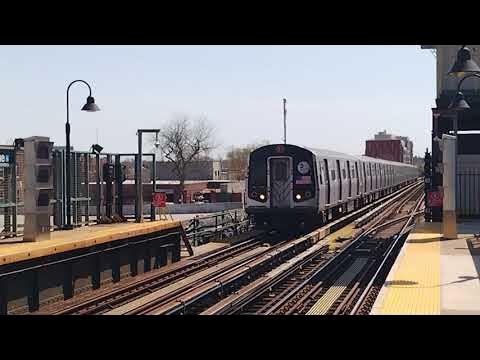 BMT Canarsie Line: (L) and (3) train action @ Livonia Avenue (R160/R143/R62/R142) - YouTube