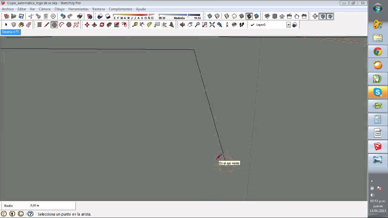 Sketchup - Como hacer un cable - YouTube