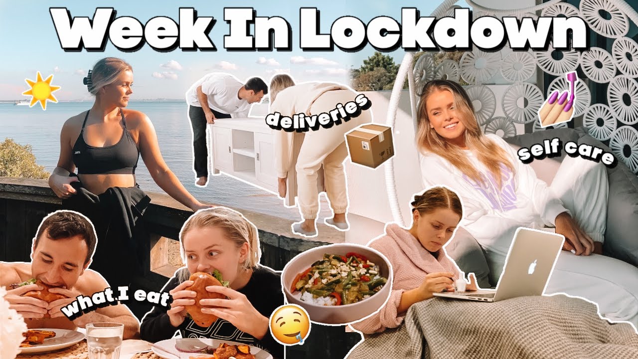WEEKLY VLOG (Lockdown Edition) What I Eat, Self Care & Deliveries ...