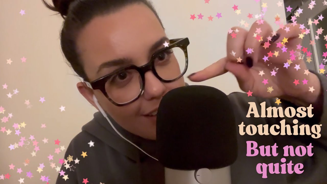 [ASMR] Almost touching, but not quite - Mouth sounds - Close up ...