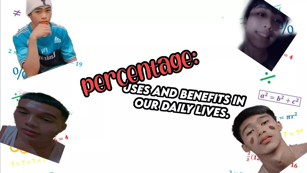 Percentage: Uses and Benefits in our Daily Lives - YouTube
