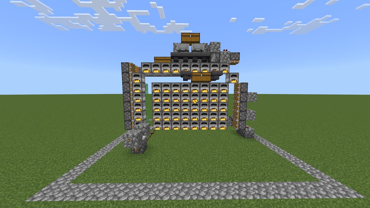 How to Make a Super Smelter in Minecraft Bedrock 1.20 - YouTube