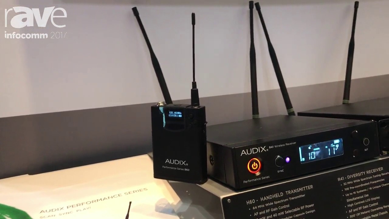 InfoComm 2017: Audix Microphones Shows Off Audix Performance Series ...