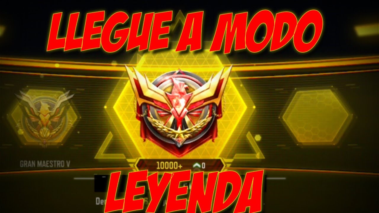 Así es como llegue a modo leyenda COD MOBILE gameplay - YouTube