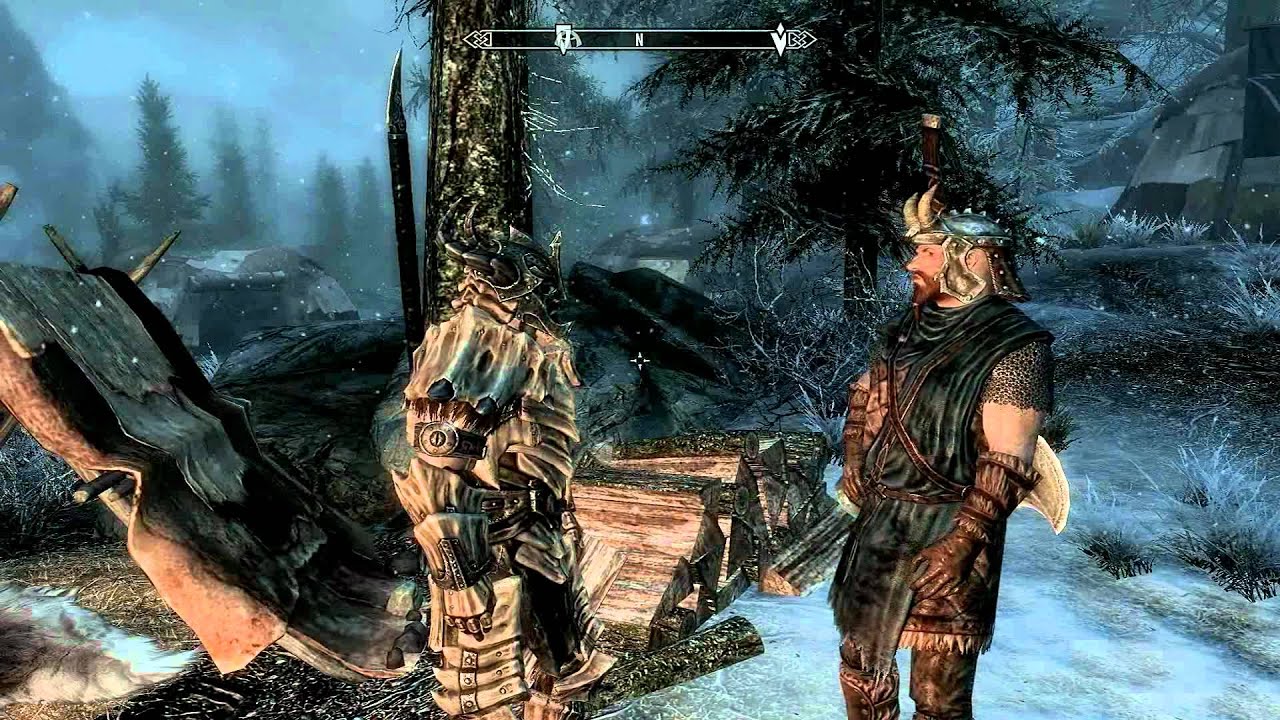 Jugs Plays: "The Elder Scrolls V: Skyrim" S01E24 - Dragon Armor BAYBEEE ...