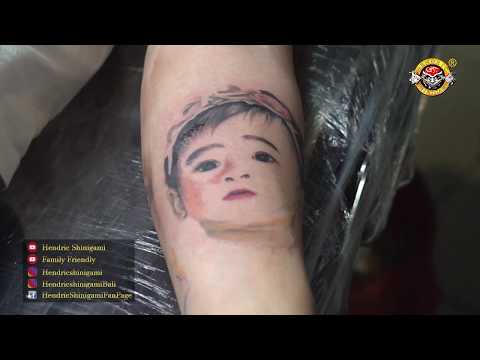 Trying to Draw Baby Portrait || hendric shinigami