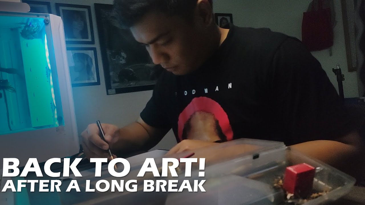 How to get back into art after a long break - YouTube