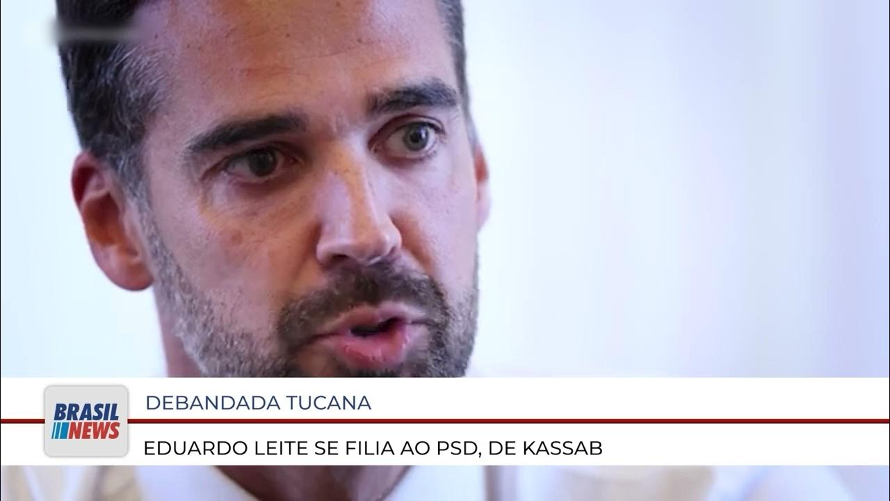 O MELHOR DA SEMANA: EDUARDO LEITE SE FILIA AO PSD, DE KASSAB - YouTube