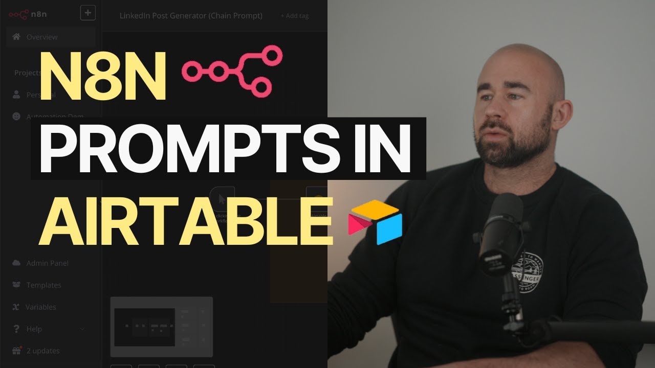 How To Manage AI Prompts In N8N Using Airtable - YouTube