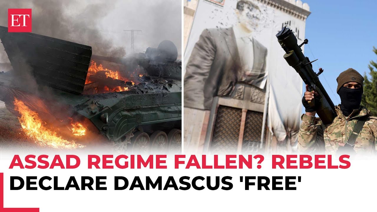 Syria War: Assad regime has fallen? Rebels declare Damascus 'free' as ...