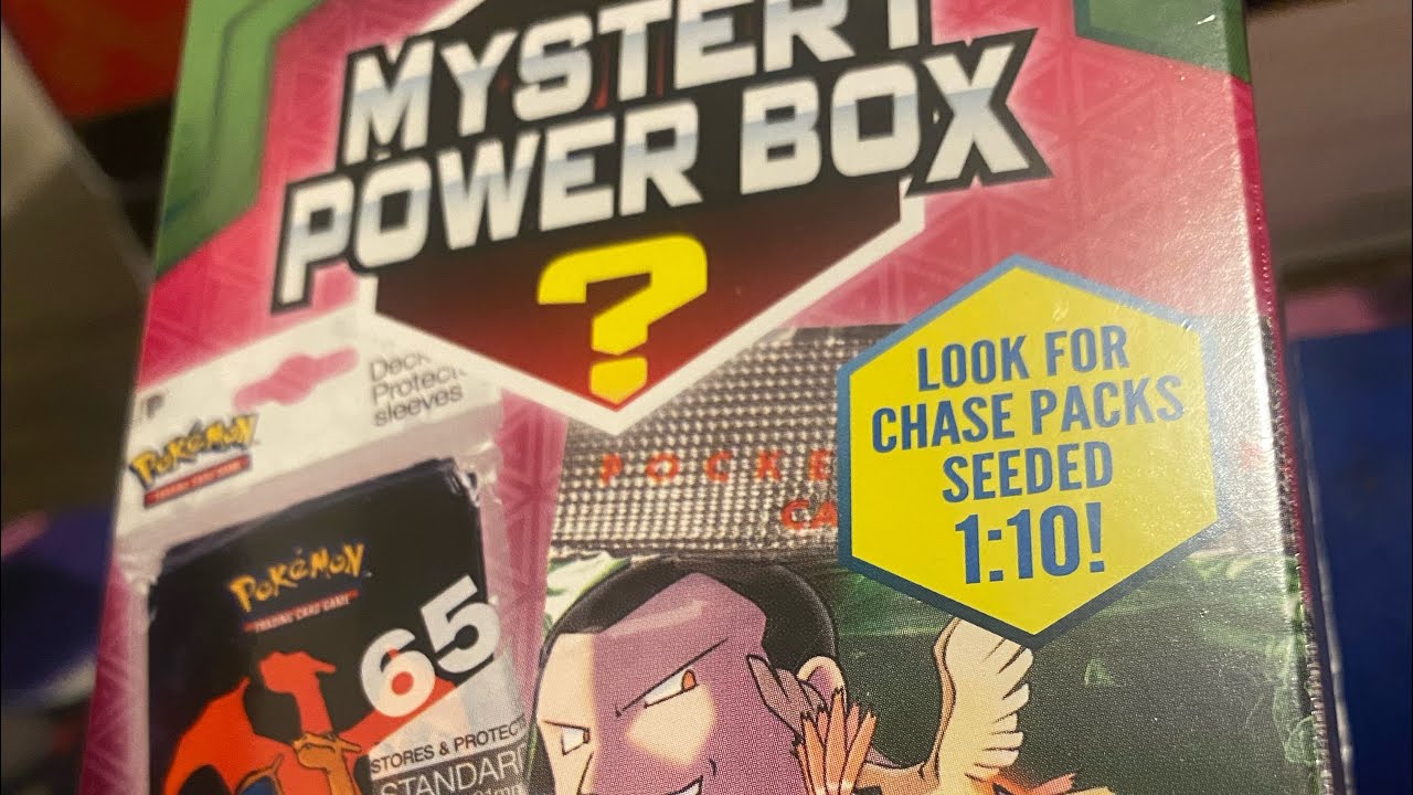 Pokémon Mystery Power Box Opening #1! - YouTube