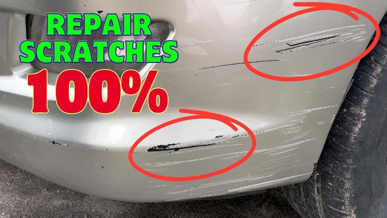 Easy Way to remove scratches from Car in 3 minutes. That You Won't ...