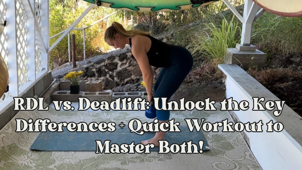 RDL vs. Deadlift: Unlock the Key Differences + Quick Workout to Master ...