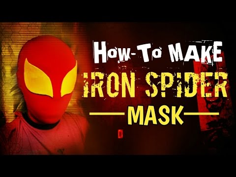 How-To MAKE:IRON SPIDER MASK|DIY TUTORIAL - YouTube