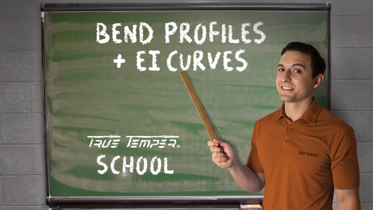 What is a Golf Shafts Bend Profile or EI Curve - YouTube