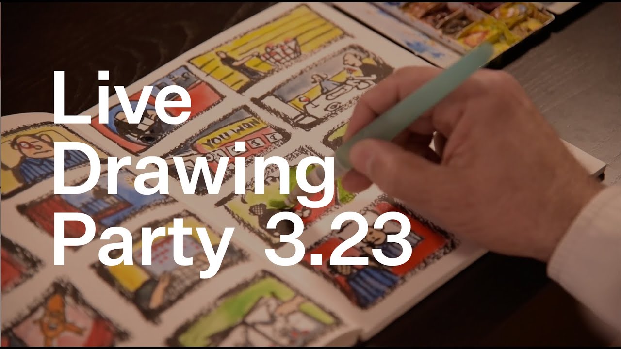 Live Drawing Party: March 23 - YouTube