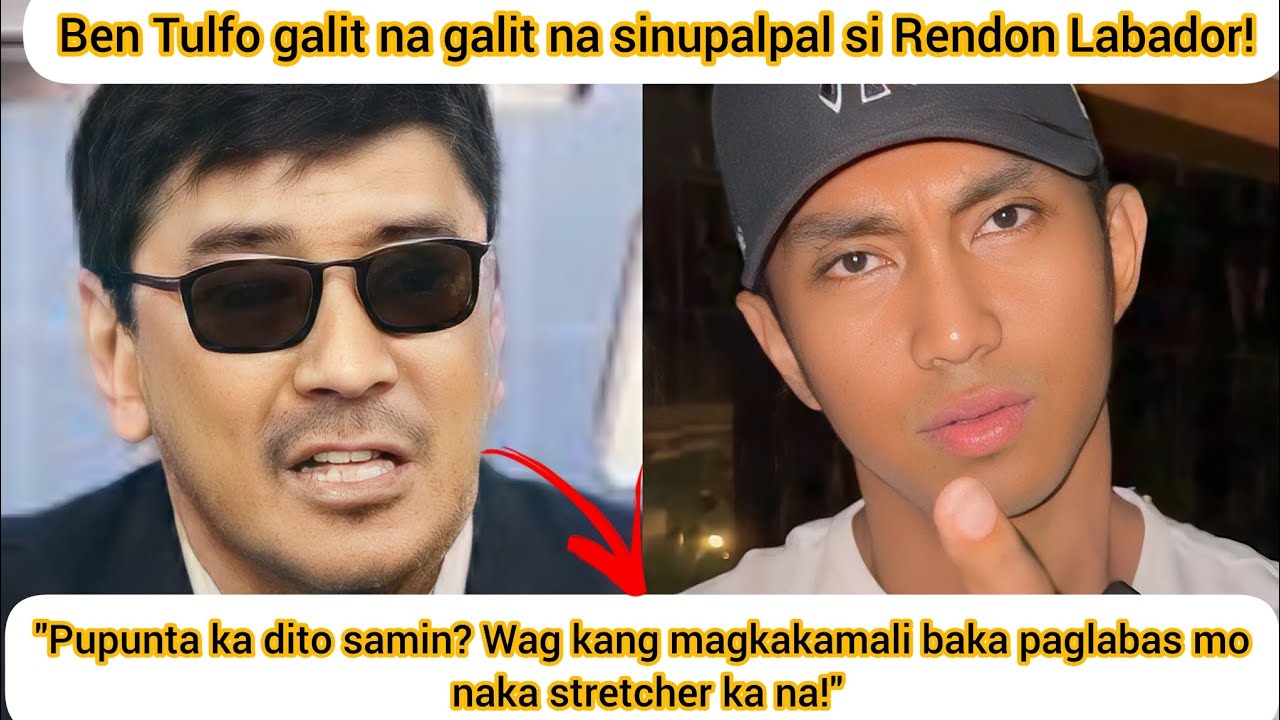 Ben Tulfo galit na galit na hinamon si Rendon Labador ng 1 on 1?! - YouTube