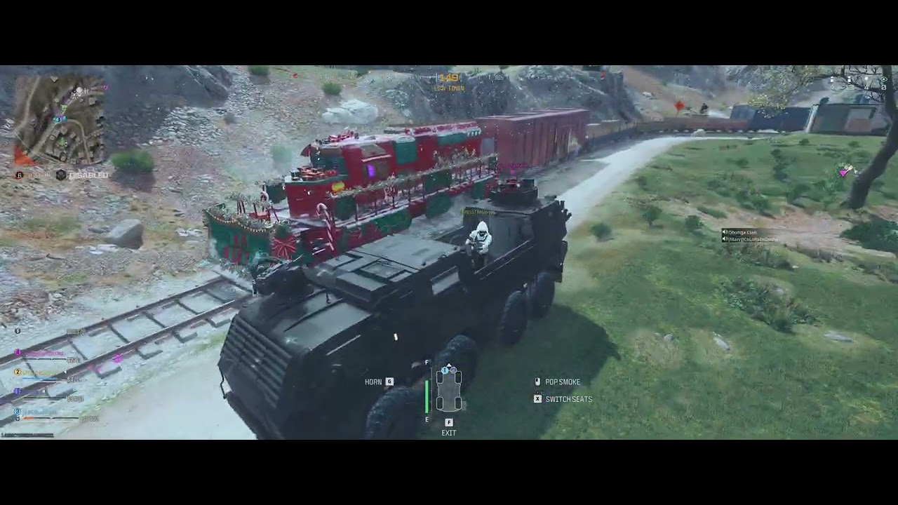Warzone- Train escort with the MRAP - YouTube