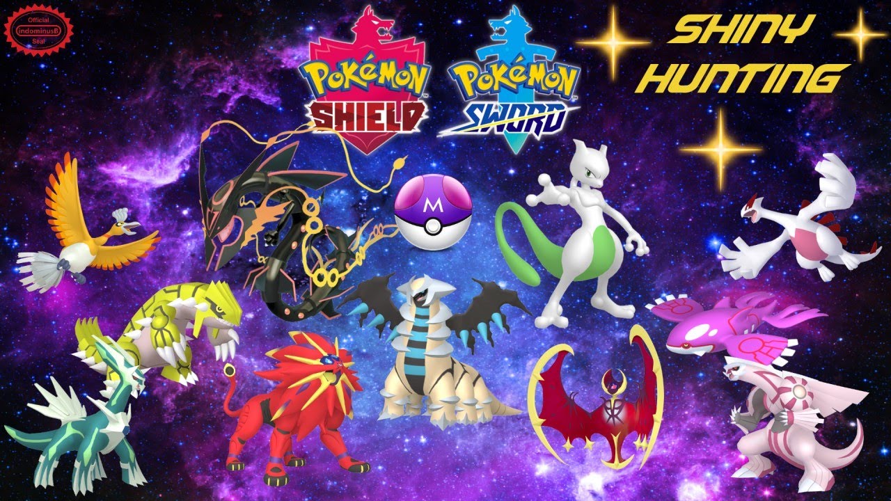 Shiny Legendary Hunting! + Hatching For Shiny Litten [Pokemon: Sword ...