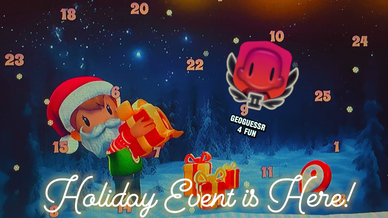 I REACHED MASTER RANK IN GEOGUESSR | *NEW* HOLIDAY EVENT! - YouTube