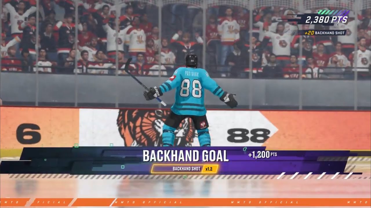 NHL 24 HUT Rush - Backhand Goal (Backhand Shot) David Pastrnak (PS5) # ...