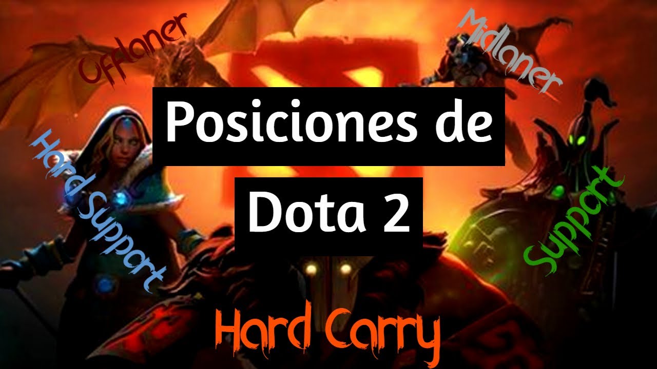 ¿Cuáles son las posiciones de Dota 2? - Entendiendo Dota 2 - YouTube