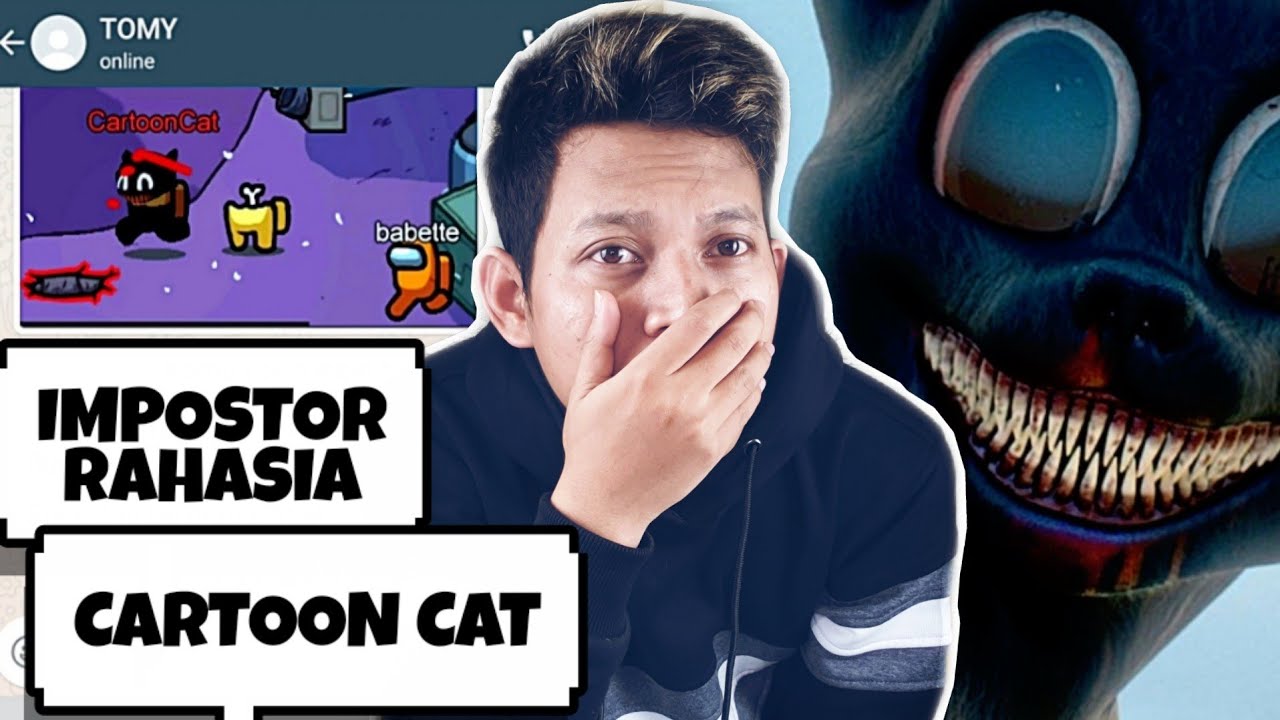 IMPOSTOR RAHASIA CARTOON CAT DI GAME AMONG US😱 | Chat Story Horror ...