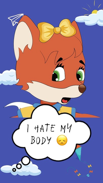 POV: Fighting body shame with kindness 🌸🦊 - YouTube