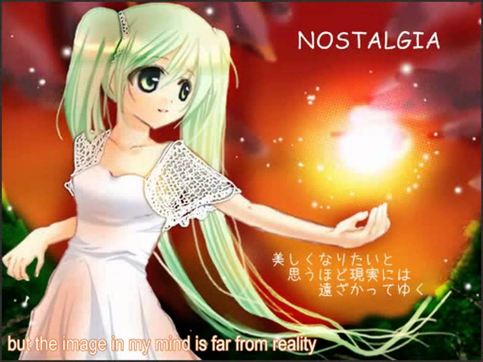Hatsune Miku - NOSTALGIA (English Subbed) - YouTube