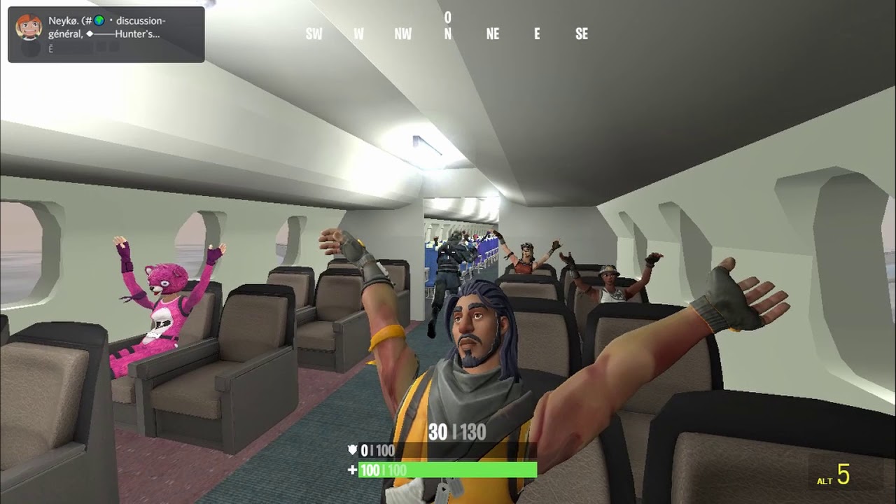 In The Fortnite Plane ( Gmod Animation ) - YouTube