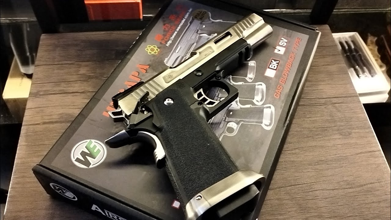 WE 2011 Hi-Capa T-Rex Semi and Full Automatic video testing. Unit of ...