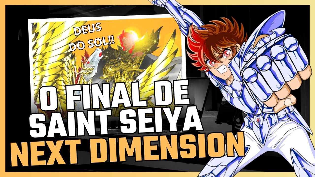 O FINAL DE CAVALEIROS DO ZODIACO - NEXT DIMENSION | ANÁLISE | TEORIA ...