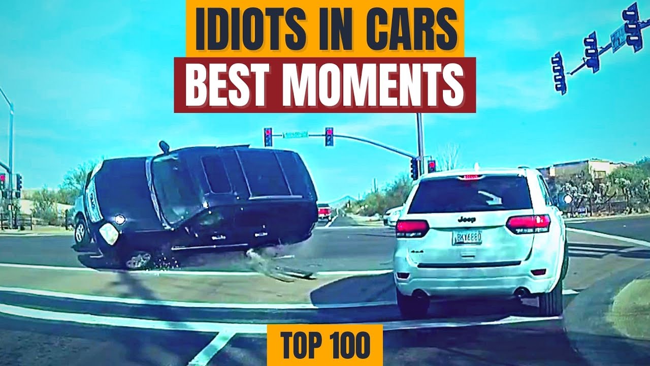 [BEST OF CAR CRASHES] Idiots In Cars Best Moments Compilation 2024 ...