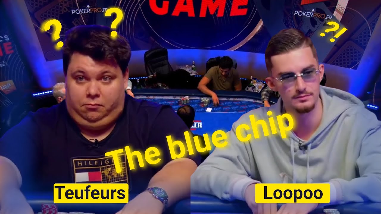 “COME TAKE MY BLUE CHIP” | Loopoo INSTANT CALL ALL-IN 41 500€ face à ...