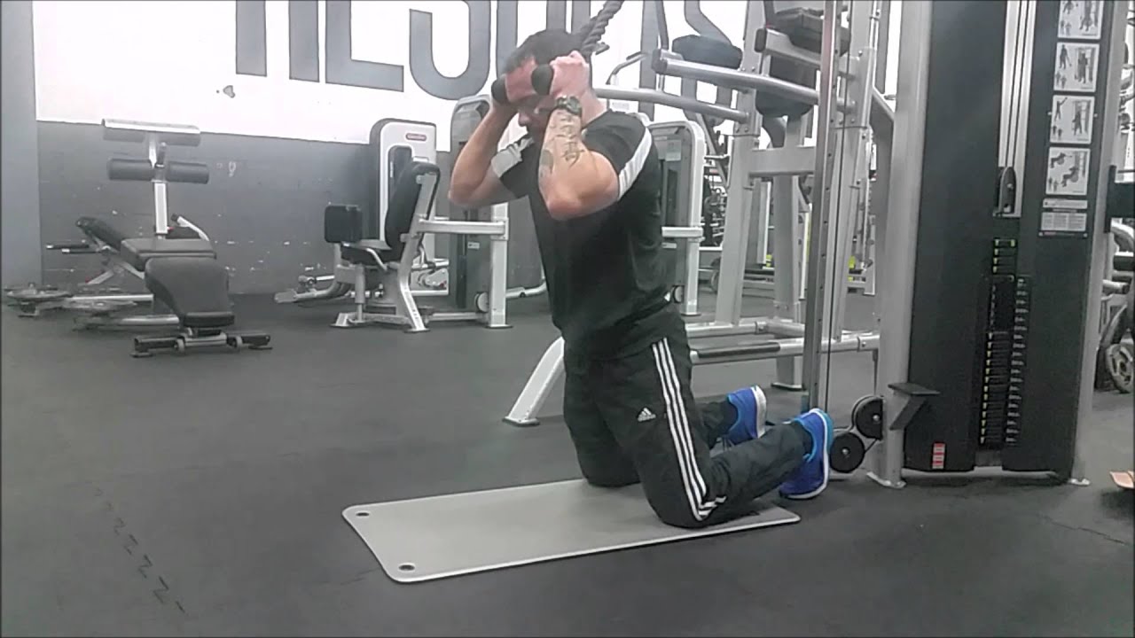 Reverse cable crunch Online personal trainer, personal trainer online ...