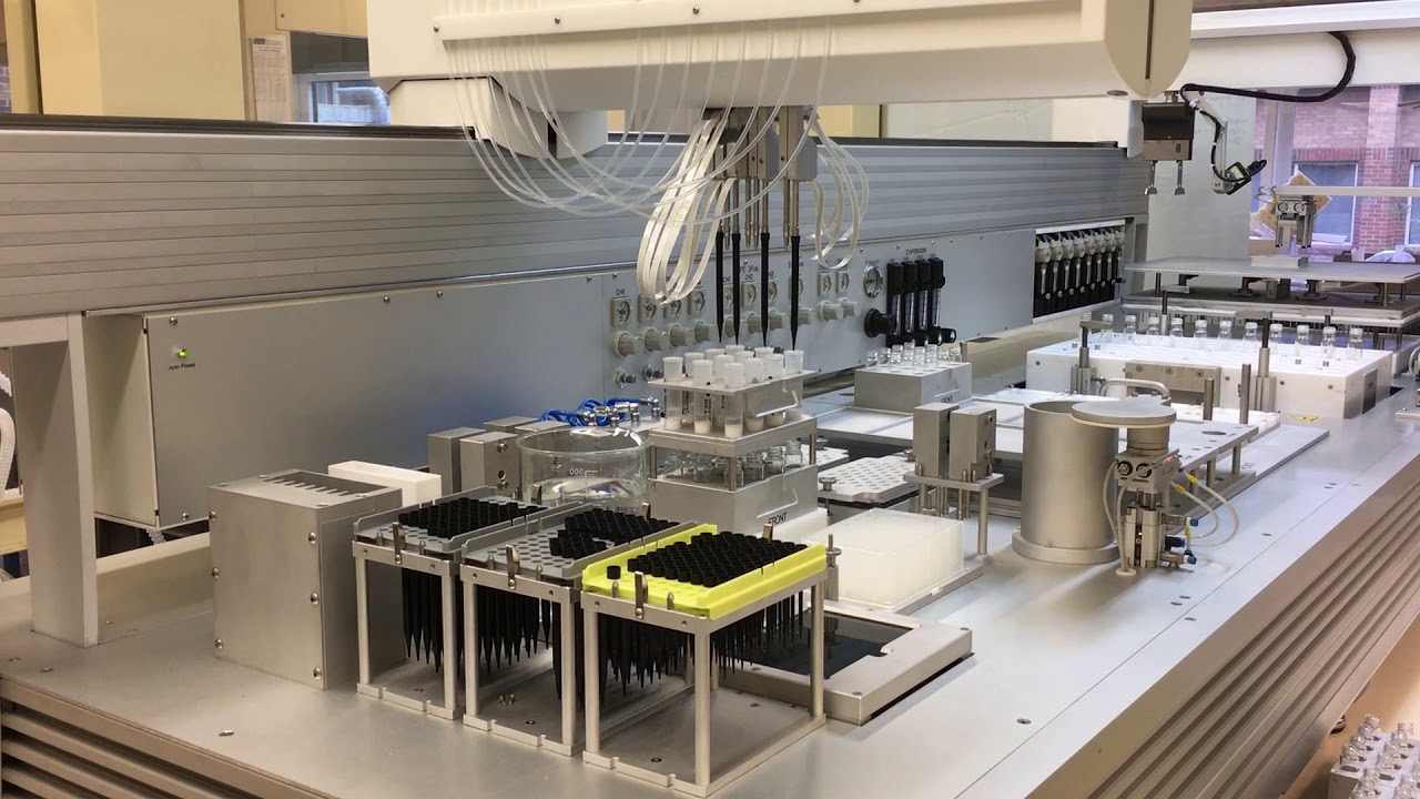 Automated Solid Phase Extraction - YouTube