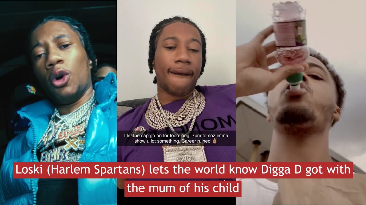 loski (harlem Spartan) lets the world know digga d (cgm) got with the ...