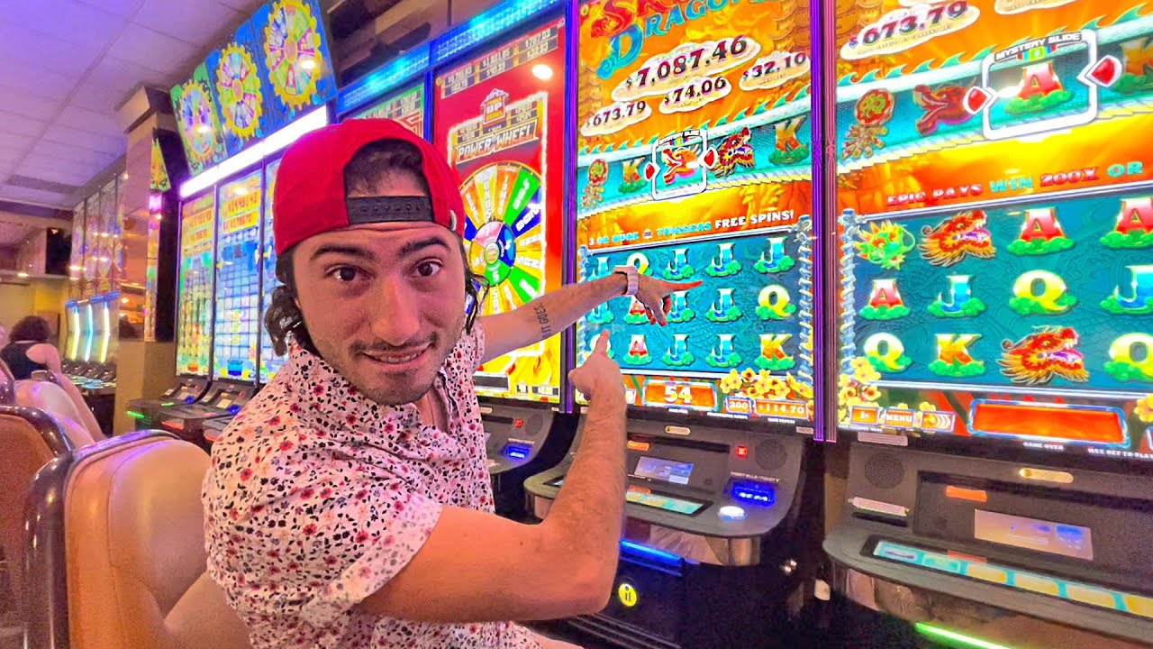 My First Time Playing THIS Slot Machine In Las Vegas! 🐉 - YouTube