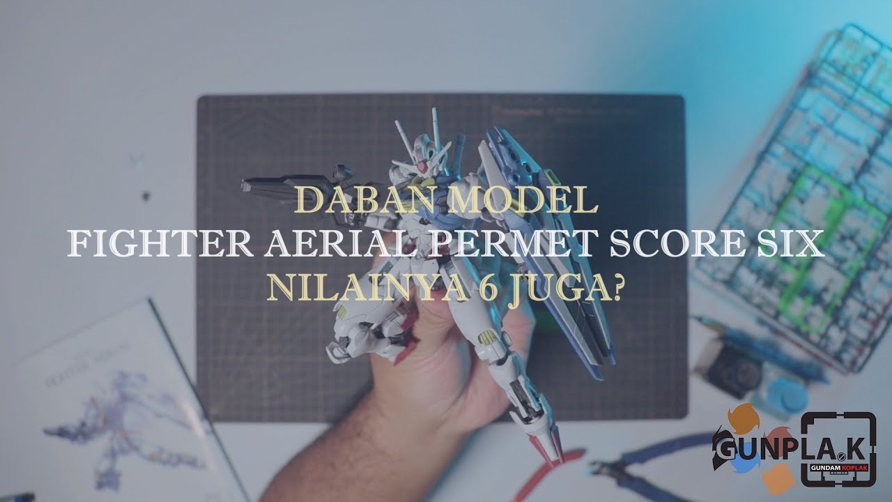 Daban HG 144 Fighter Aerial Permet Score Six ASMR BUILD & Review - YouTube