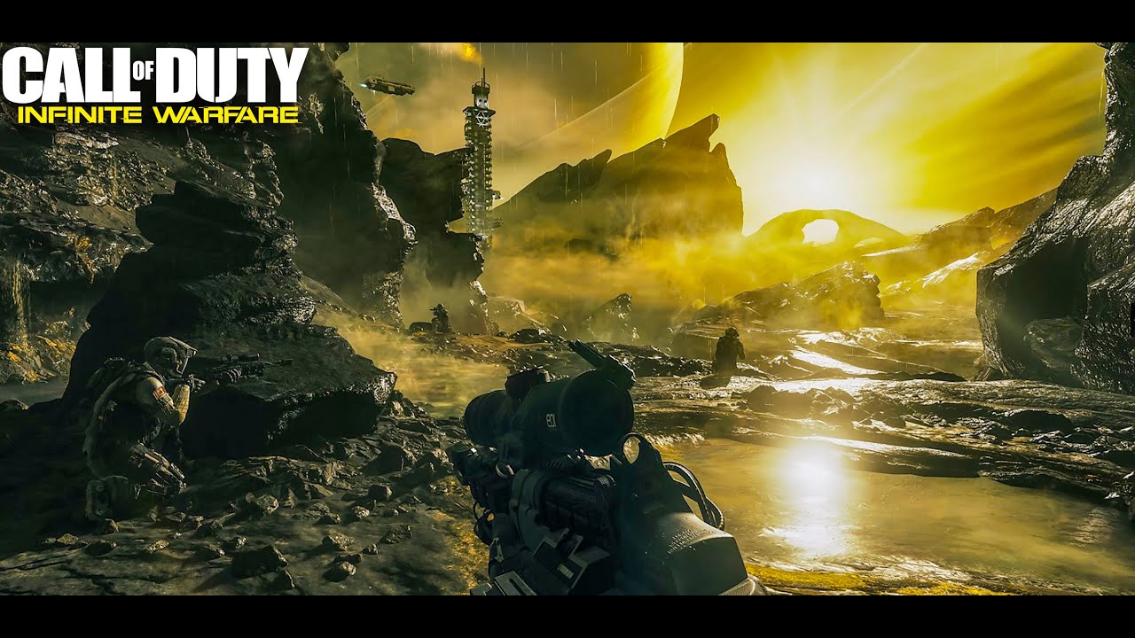 Titan (Saturn's Orbit) Spec Ops Mission - Call of Duty Infinite Warfare ...
