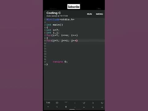 C programming basic pattern tutorial #youtubeshorts#youtubechannel#knowledgefacts - YouTube