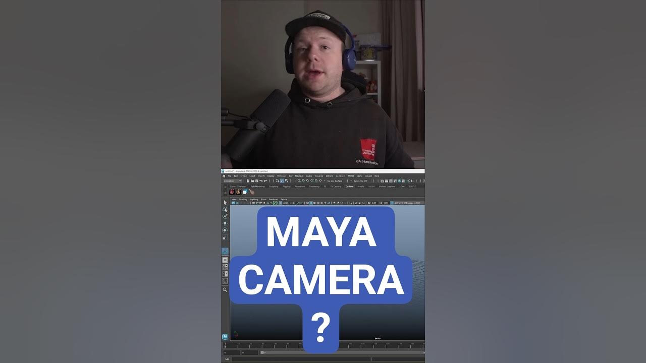 Create a Camera FAST👇🔥 One minute Maya Tutorial!! - YouTube