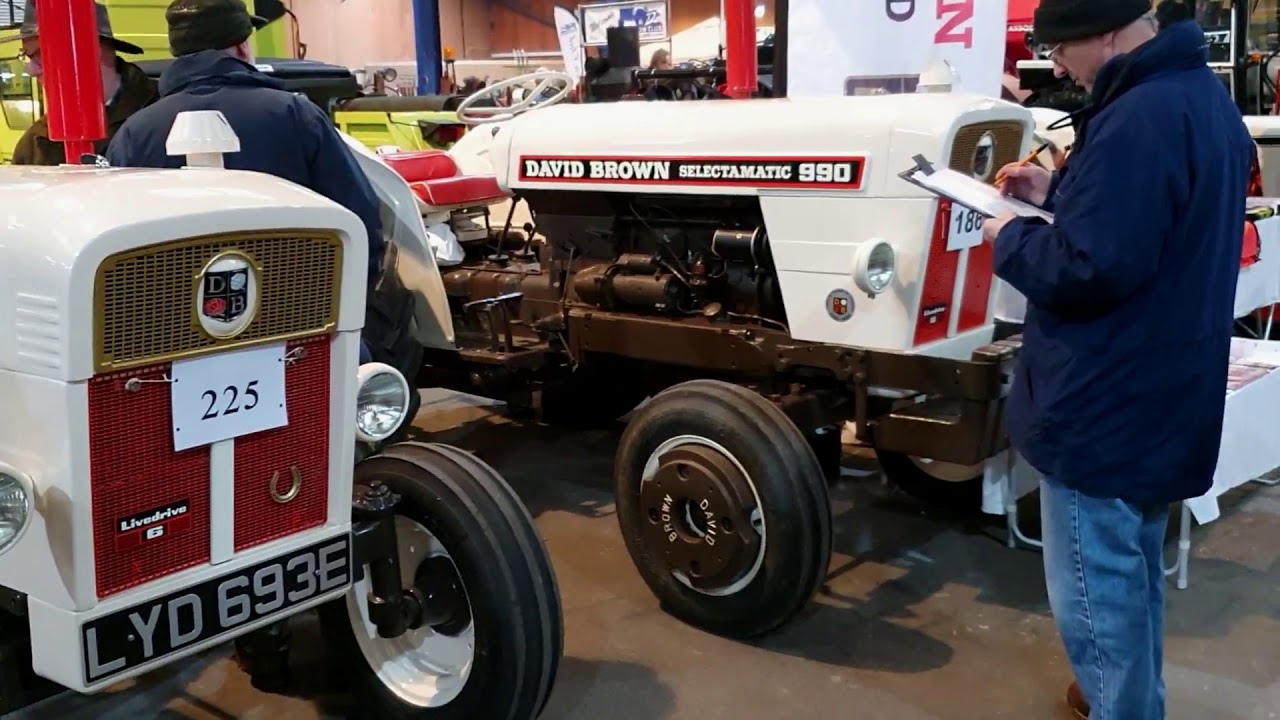 A walk around The Somerset Vintage & Classic Tractor Show Jan 2020 ...